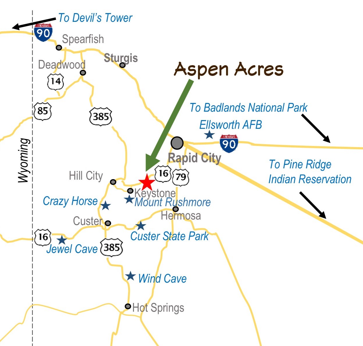 Contact Us | Aspen Acres | Rapid City, SD